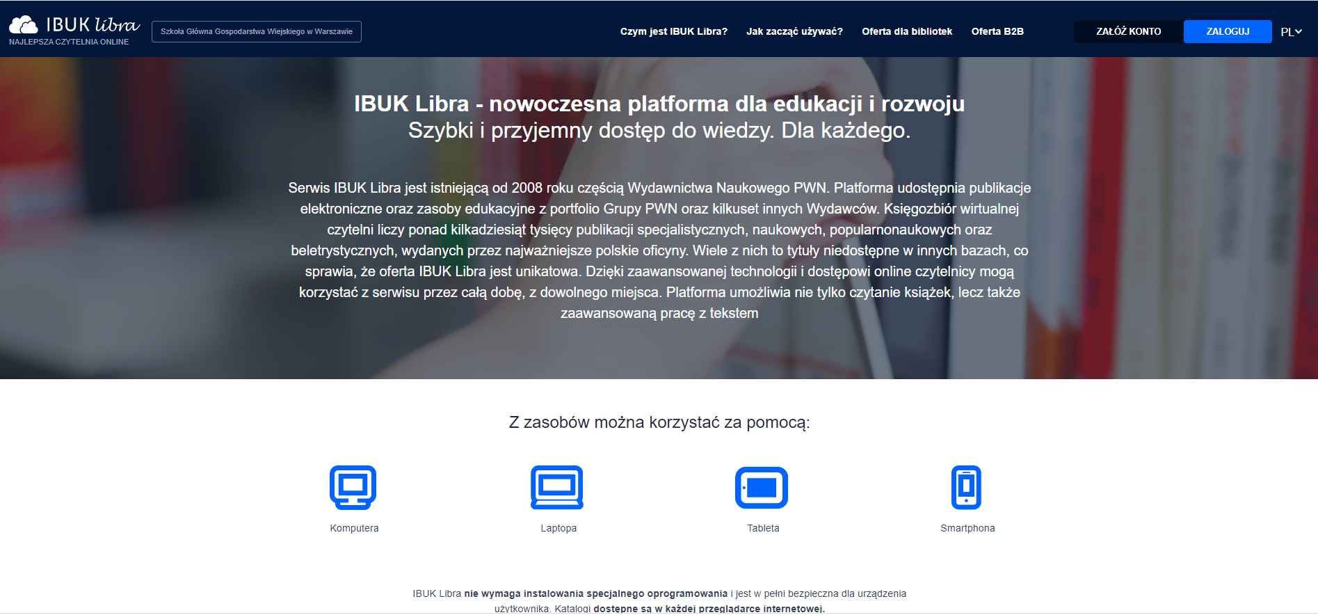 Nowości w IBUK Libra - Szkoła Główna Gospodarstwa Wiejskiego w Warszawie